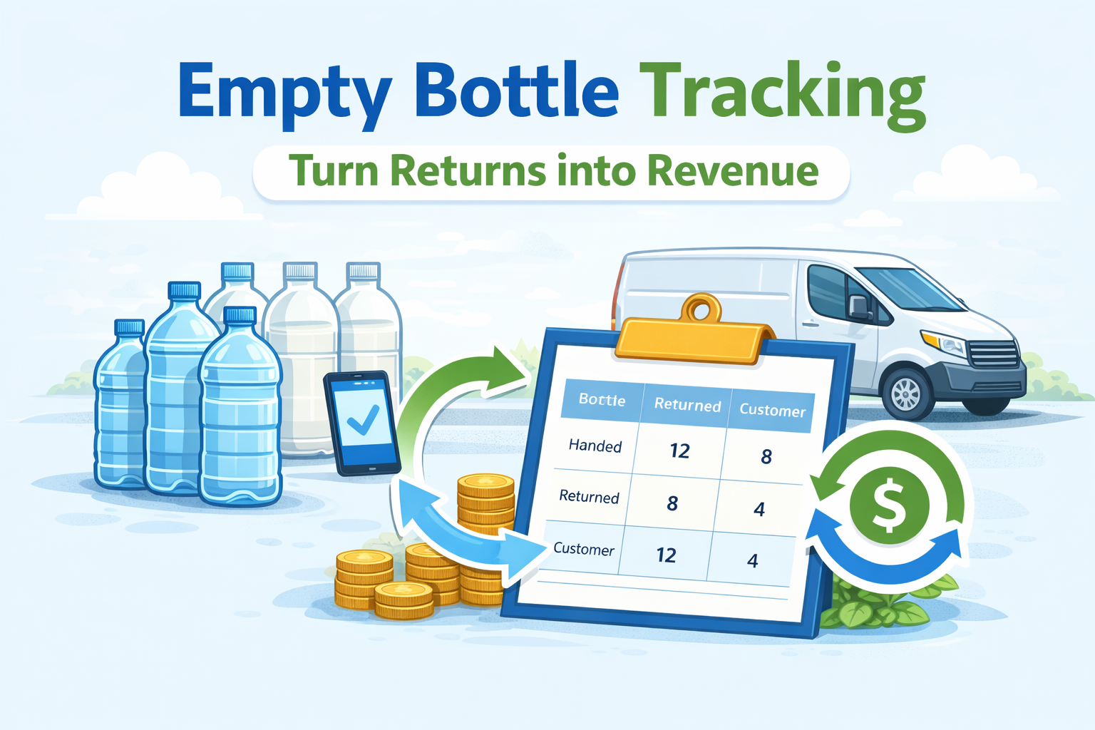 Empty Bottle Tracking for Milk & Water Delivery | Boost Returns